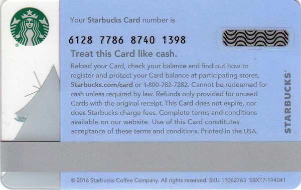Santa's Journey Starbucks Card - Closer Look!
